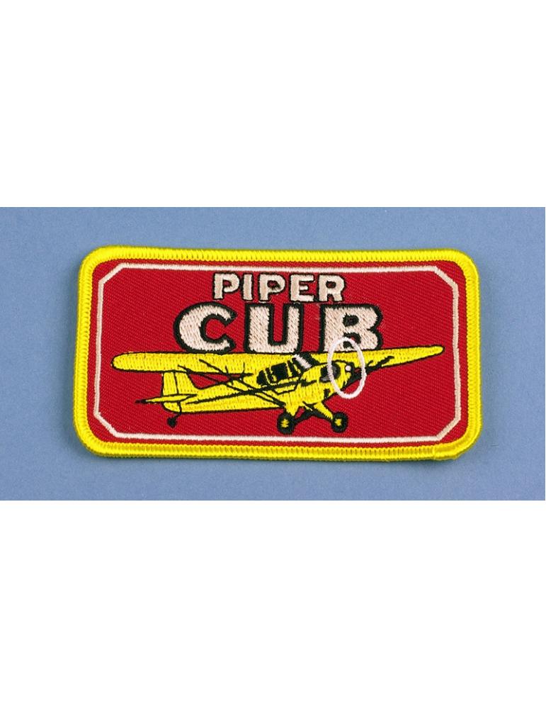 Patch Piper Cub Rectangle Thermocollant